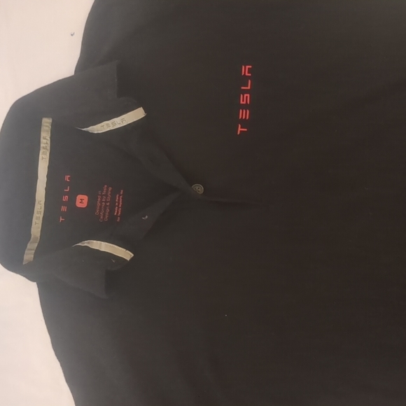 Tesla | Shirts | Mens Tesla Polo Shirt | Poshmark